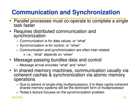 CS 252 Graduate Computer Architecture Lecture 10: Multiprocessors - ppt ...