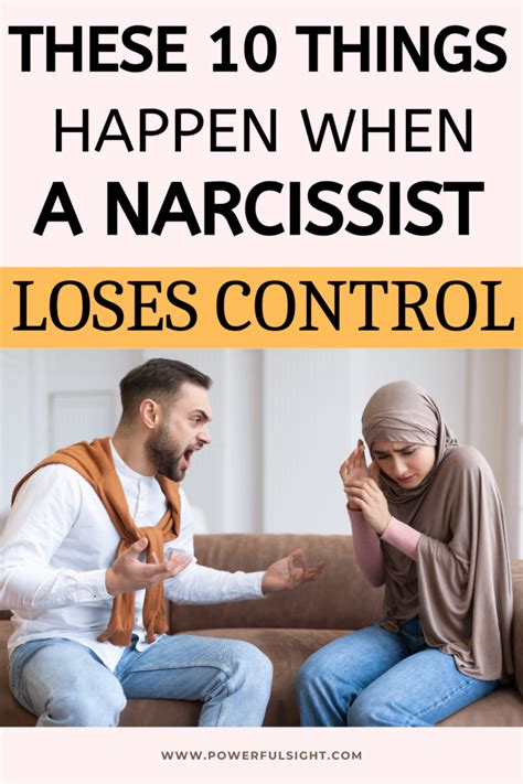 What Happens When Narcissists Lose Control And What To Do - Powerful Sight