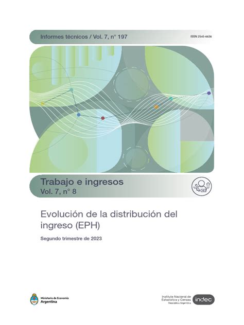 Evolución De La Distribución Del Ingreso Eph Pdf