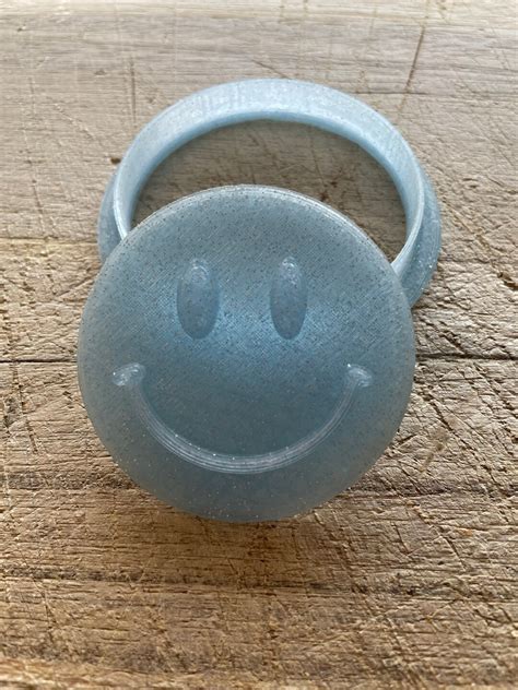 Smiley Face Emoji Cookie Cutter Smiley Face Emoji Embosser Smiley