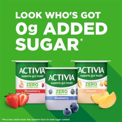 Activia Vanilla Probiotic Nonfat Yogurt Cups 4 Ct 4 Oz King Soopers