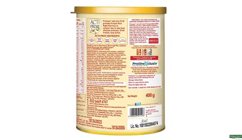 Buy Protinex Lite Vanilla Flavoured Powder 400 G Online At Best Prices