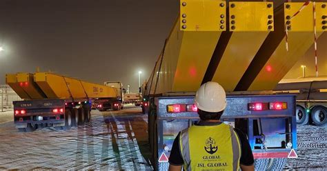 Jsl Global Moves Concrete Segment Factory News Heavy Lift And Project