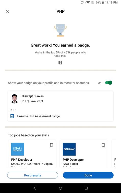 Biswajit Biswas On Linkedin Linkedinskillassessment Php Laravel
