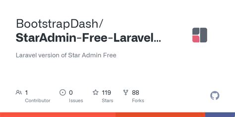 GitHub BootstrapDash StarAdmin Free Laravel Admin Template Laravel Version Of Star Admin Free