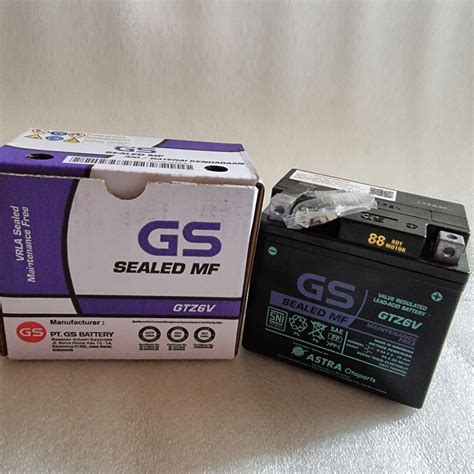 Baterai Batere Aki Kering Gs Astra Gtz V Vario Lazada Indonesia