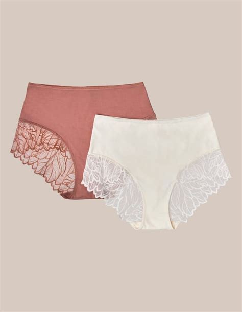 High Waisted Panties Pinky Multi Esotiq