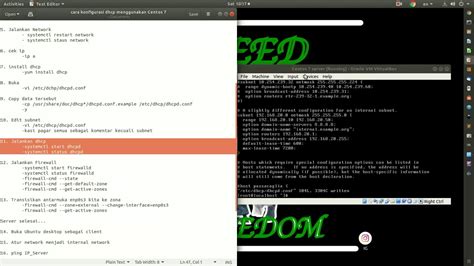How To Configure DHCP In Centos Pr YouTube