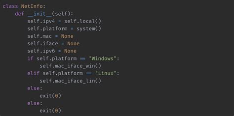 Получение Ip Mac адресов имени сетевого интерфейса с помощью Python 010324 1537 Пикабу