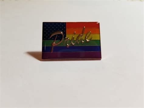 Pride Lapel Pin Pride Pin Pride Flag Pin Lgbtq Pride Pin Lgbtq Pin