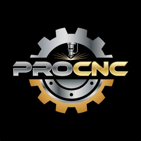 Premium Vector Professional Cnc Machine Business Logo Design Template