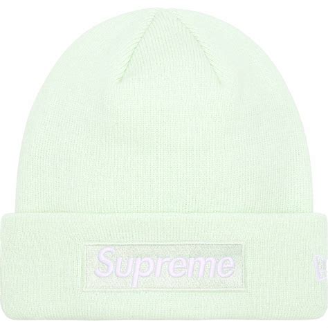New Era Box Logo Beanie Fall Winter 2023 Supreme