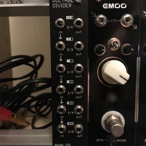 Voltage Divider Pcb Panel Eurorack Diy 6hp Etsy