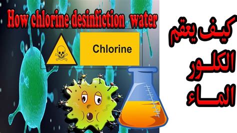 كيف يقوم الكلورchlorine بتعقيم الماء How Chlorine Disinfection