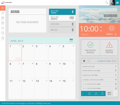 Timetracker Dashboard Re Design Concept On Behance