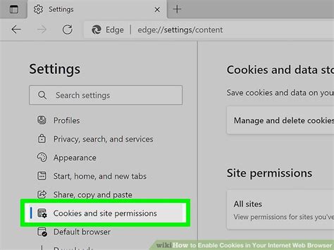 Ways To Enable Cookies In Your Internet Web Browser WikiHow