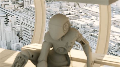 Excellent 3d Robot Model Designs The Inventor By Stuart Lynch