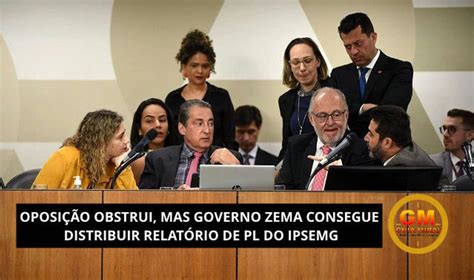 OPOSIÇÃO OBSTRUI MAS GOVERNO ZEMA CONSEGUE DISTRIBUIR RELATÓRIO DE PL DO IPSEMG