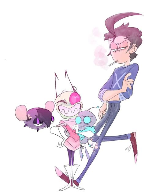 Pin De Quonit En Invader ZIM Invasor Zim Dibujos Imagenes Del Circo