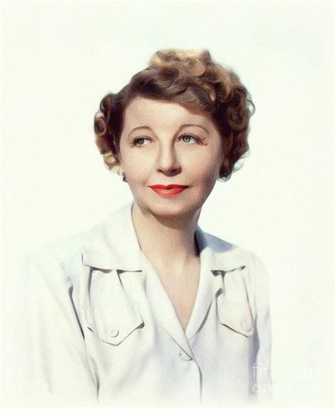 Helen Broderick Actress Painting By John Springfield Fine Art America