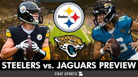 Steelers Vs Jaguars Week 8 Preview Score Prediction Keys To Victory