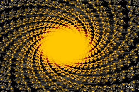 Fractal Sun Fractals Abstract Artwork Braided Rugs