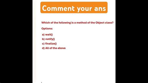Daily Java Interview Questions 28 Java Most Asked Interview