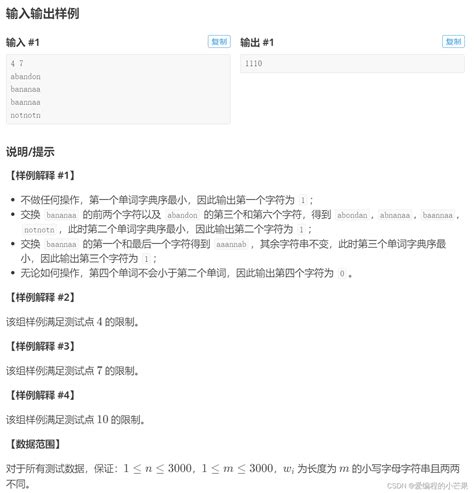 【全网首发】2023年noip真题noip2023 题目 Csdn博客