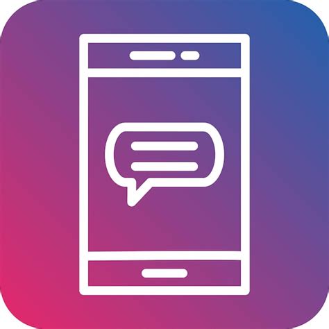 Premium Vector Vector Design Mobile Messaging Icon Style
