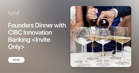 Michael Liu On Linkedin Founders Dinner With Cibc Innovation Banking