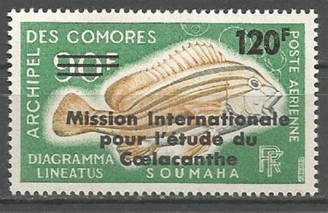 Komorska Ostrvafauna Riba Sa Pretiskom 1973čisto