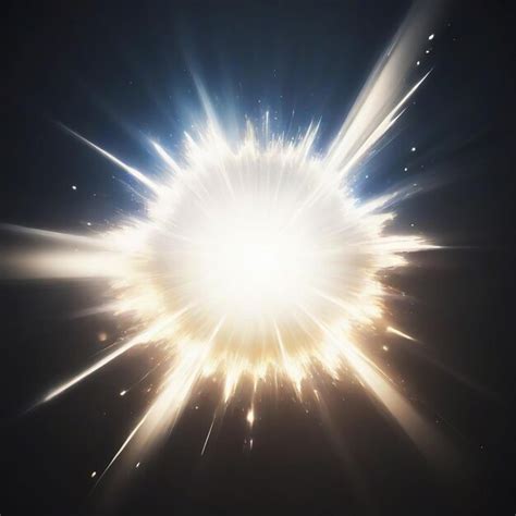 Premium Photo Glowing Light Burst Explosion