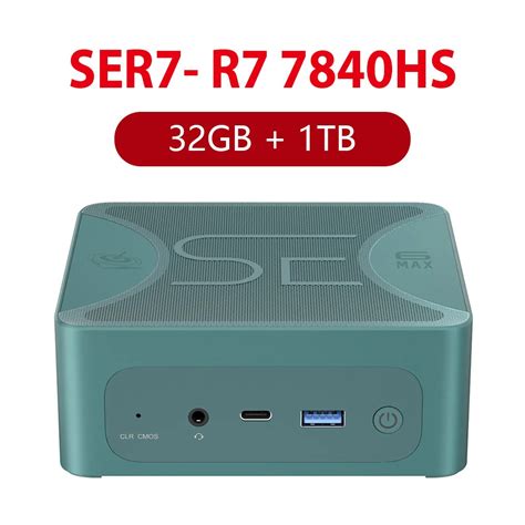 Beelink Mini Pc Ryzen Ser Hs Ser Max Hs Up To W Radeon M Ddr Pcie Ssd Quad