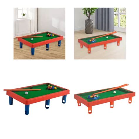 Mini Table De Billard Ensemble Billard De Table Portable Pour Enfants