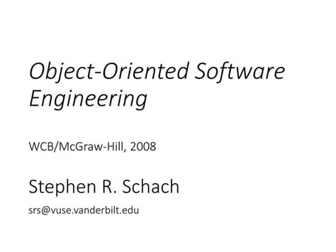 Ch 1 The Scope Of Object Oriented Seppt Technology And Computing