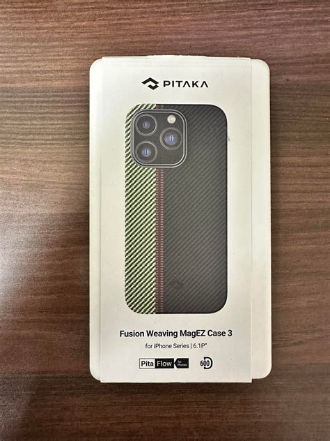 New Pitaka Mag Ez Case And Airtag Case With Built In Cable Riphone14