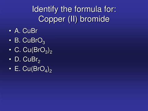 Ppt Compound Names And Formulas Powerpoint Presentation Free