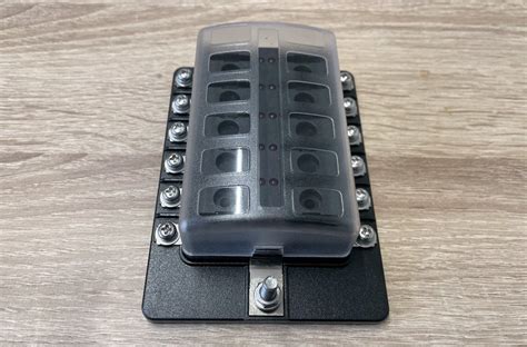 V Fuse Board Single Input Way Output Campervan Conversion Parts Clearcut Conversions