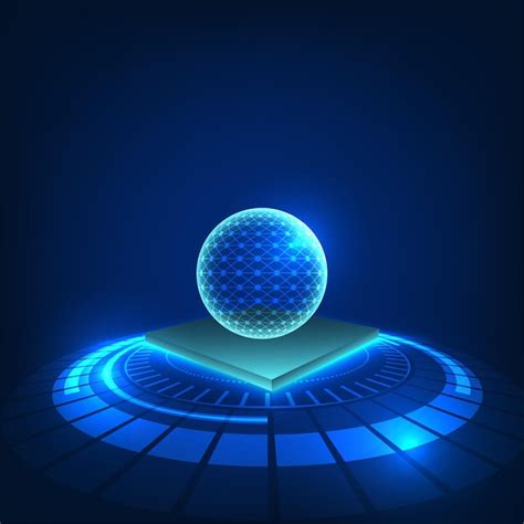 Premium Vector Microchip Technology Background It Serves As The Brain And Nerve Center Of