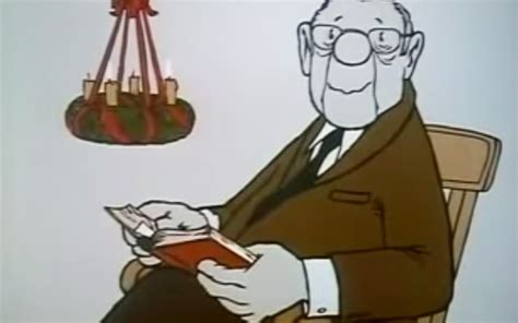 Advent Der Humorist Loriot Macht Aus Dem Weihnächtlichen Fest Der