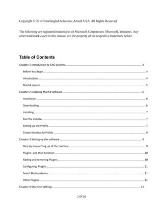 Mach Installation Manual PDF