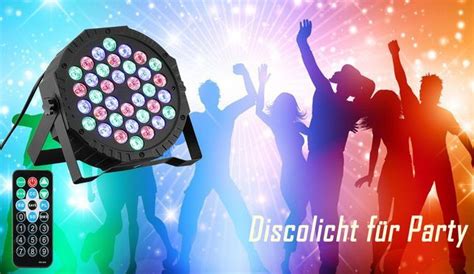 Oyajia Led Discolicht 36w 36 Leds Rgb Bühnenlicht Dmx Par Can Licht