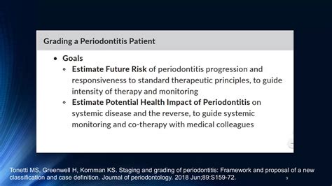 Staging And Grading Of Periodontitis Pptx