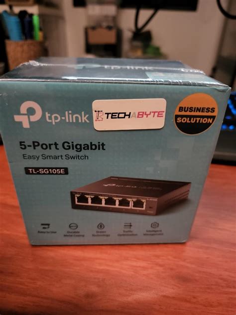 TP Link TL SG105E 5 Port Gigabit Easy Smart Switch Computers Tech