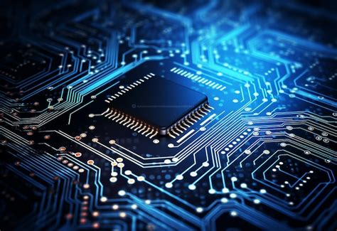 Premium Ai Image Photo Of Microchip Motherboard Computer Circuit Background Design