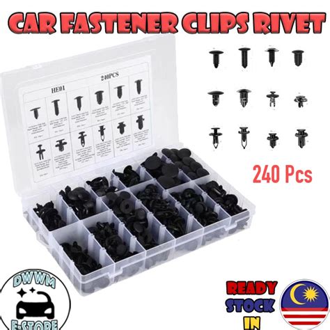 Vehicle Car Mixed Auto Fastener Bumper Clips Retainer Fastener Rivet