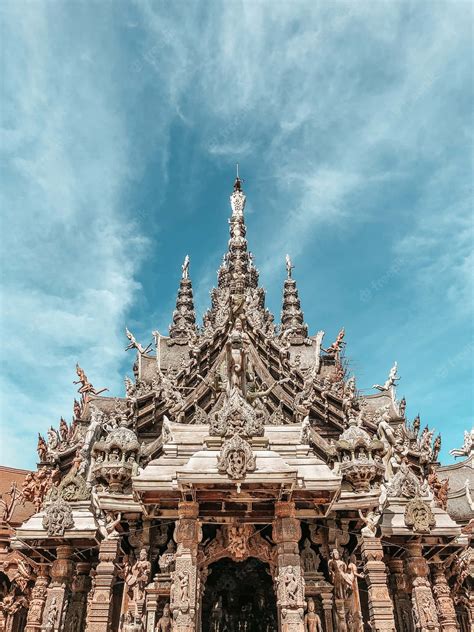 Download Sanctuary Of Truth Reaching Towards The Sky Wallpaper