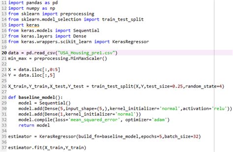 Machine Learning Keras Is Not Working On Splitted Dataset Stack