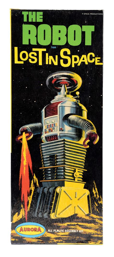 Lot Detail Aurora The Robot From Lost In Space Model Kit In Sealed
