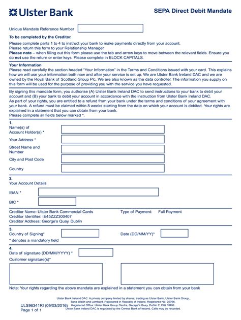 Fillable Online Unique Mandate Reference Number Fax Email Print Pdffiller